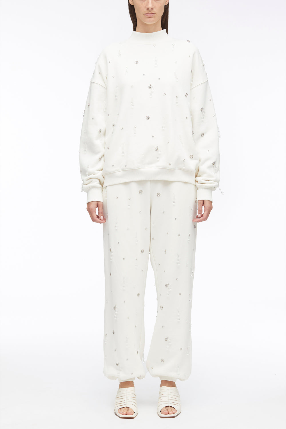 Drip-Embellished Terry Track Trousers – 3.1 Phillip Lim