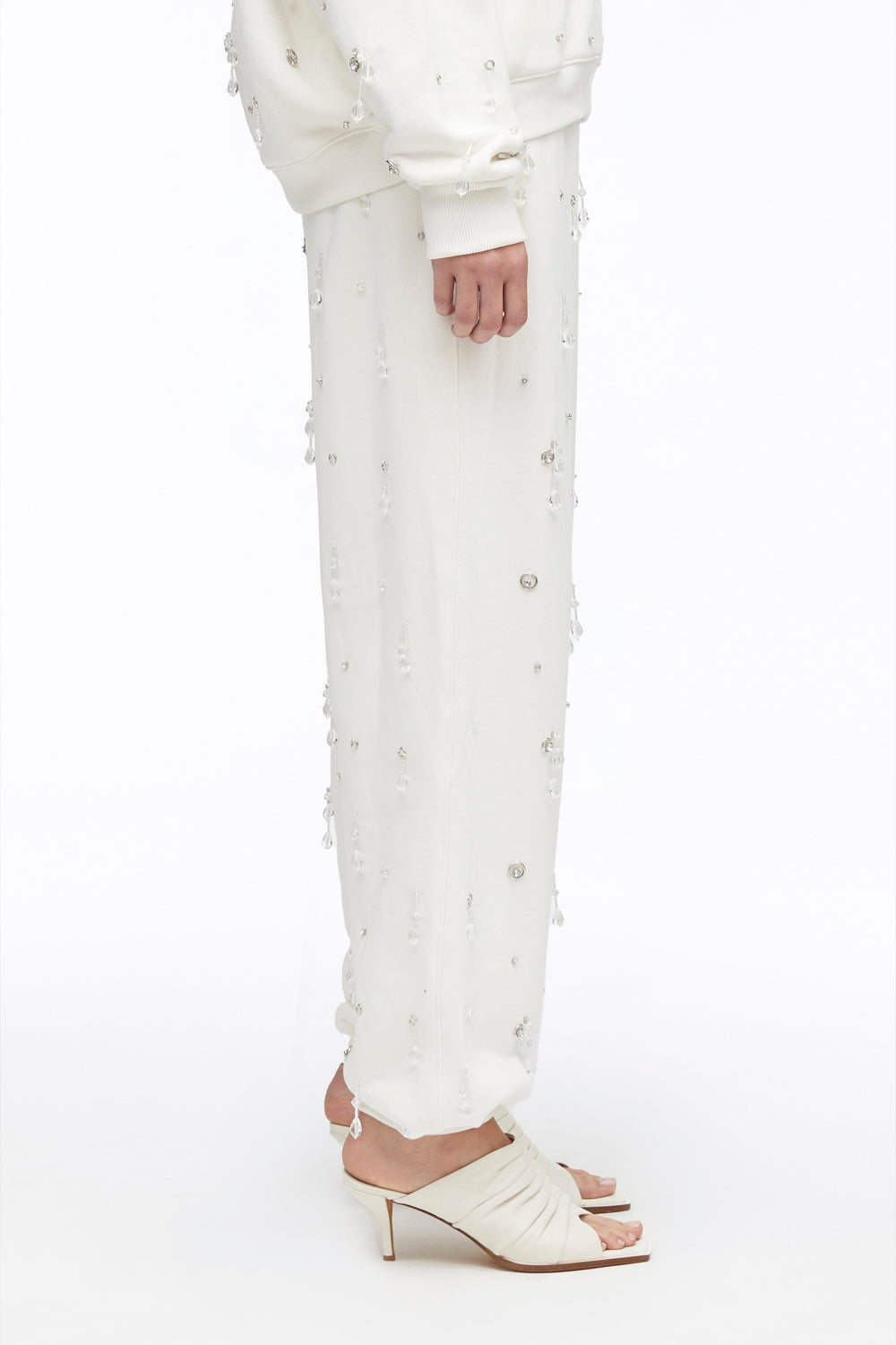 Drip-Embellished Terry Track Trousers – 3.1 Phillip Lim