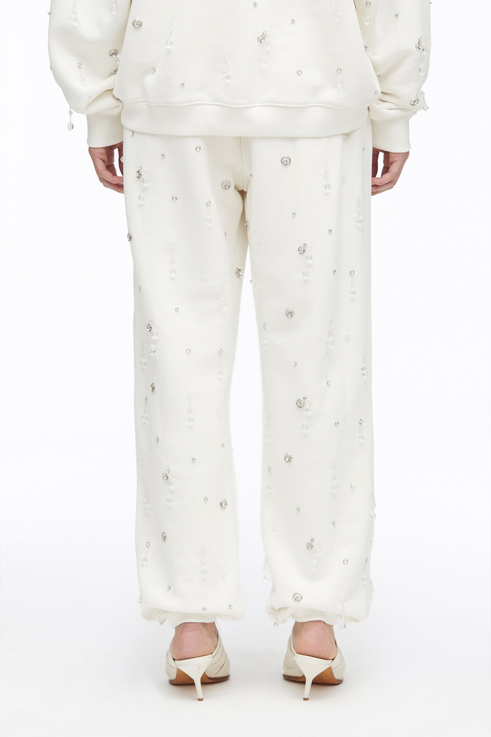 Drip-Embellished Terry Track Trousers – 3.1 Phillip Lim