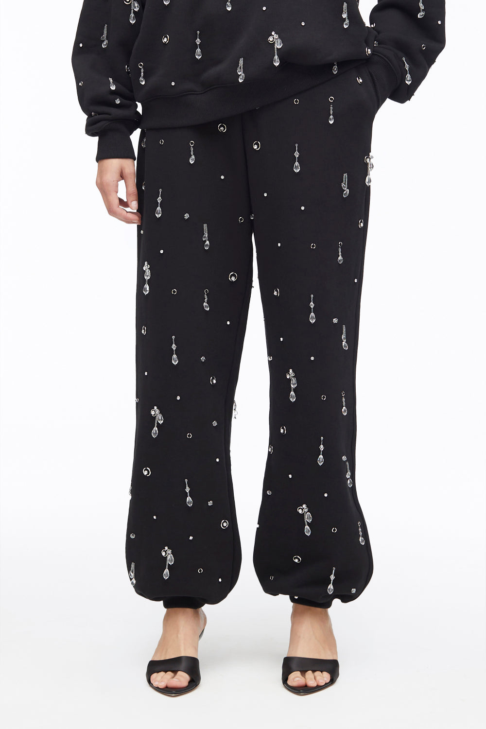 Drip-Embellished Terry Track Trousers – 3.1 Phillip Lim