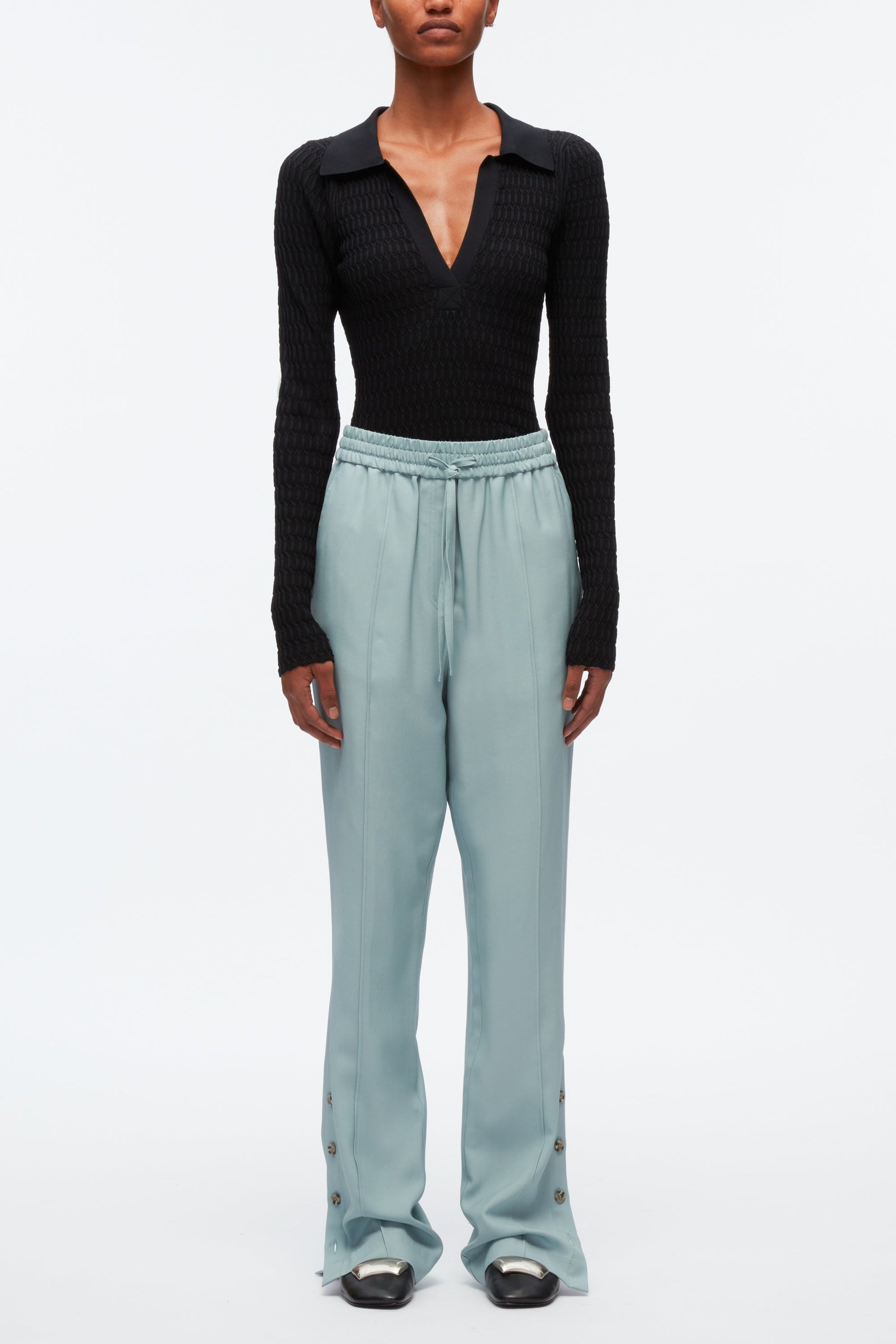 Elasticated Pants With Side Vent – 3.1 Phillip Lim