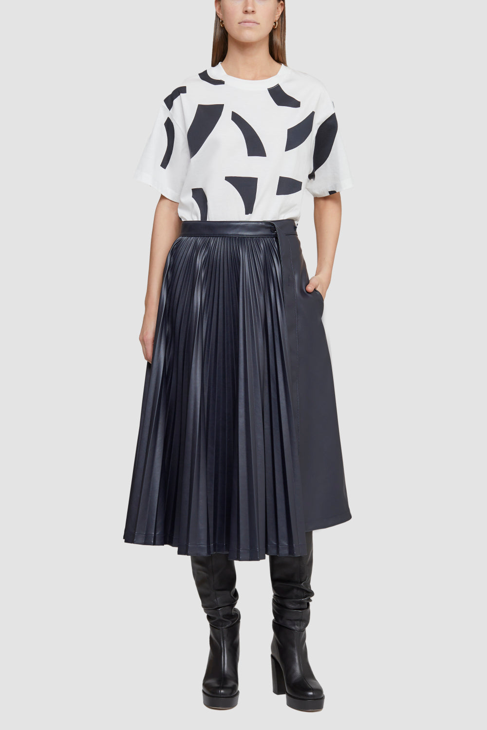 Abstract Tile Oversized Ss T-Shirt – 3.1 Phillip Lim