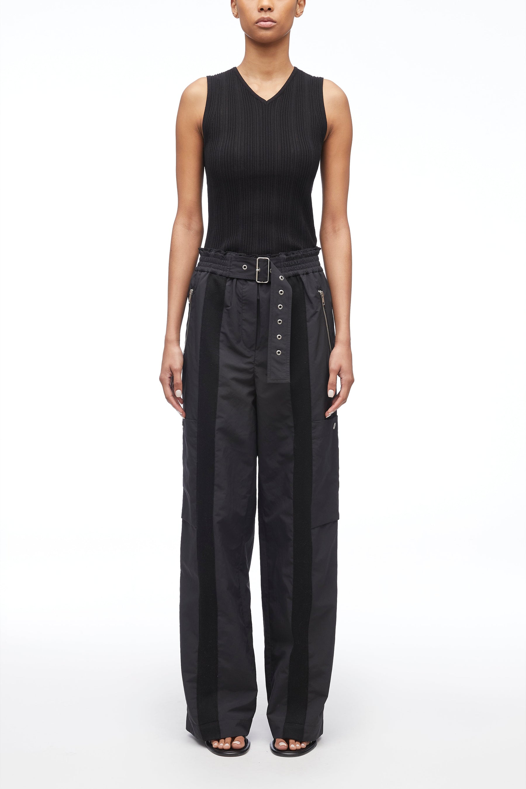 Ivory Recycled Tech Poly Cargo Pant | Stylish Phillip Lim Wear – 3.1 ...