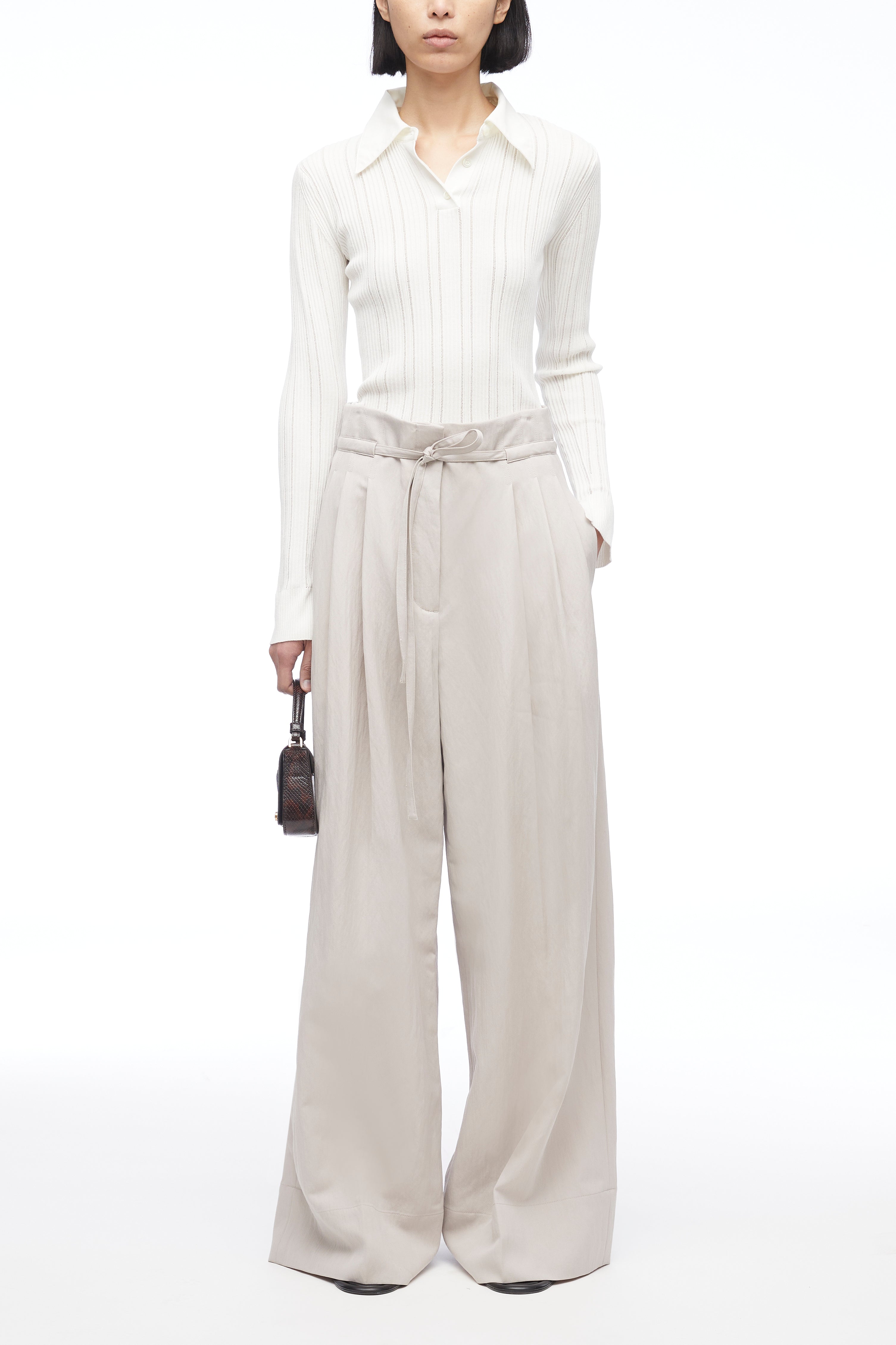 Variegated Rib Polo Pullover – 3.1 Phillip Lim