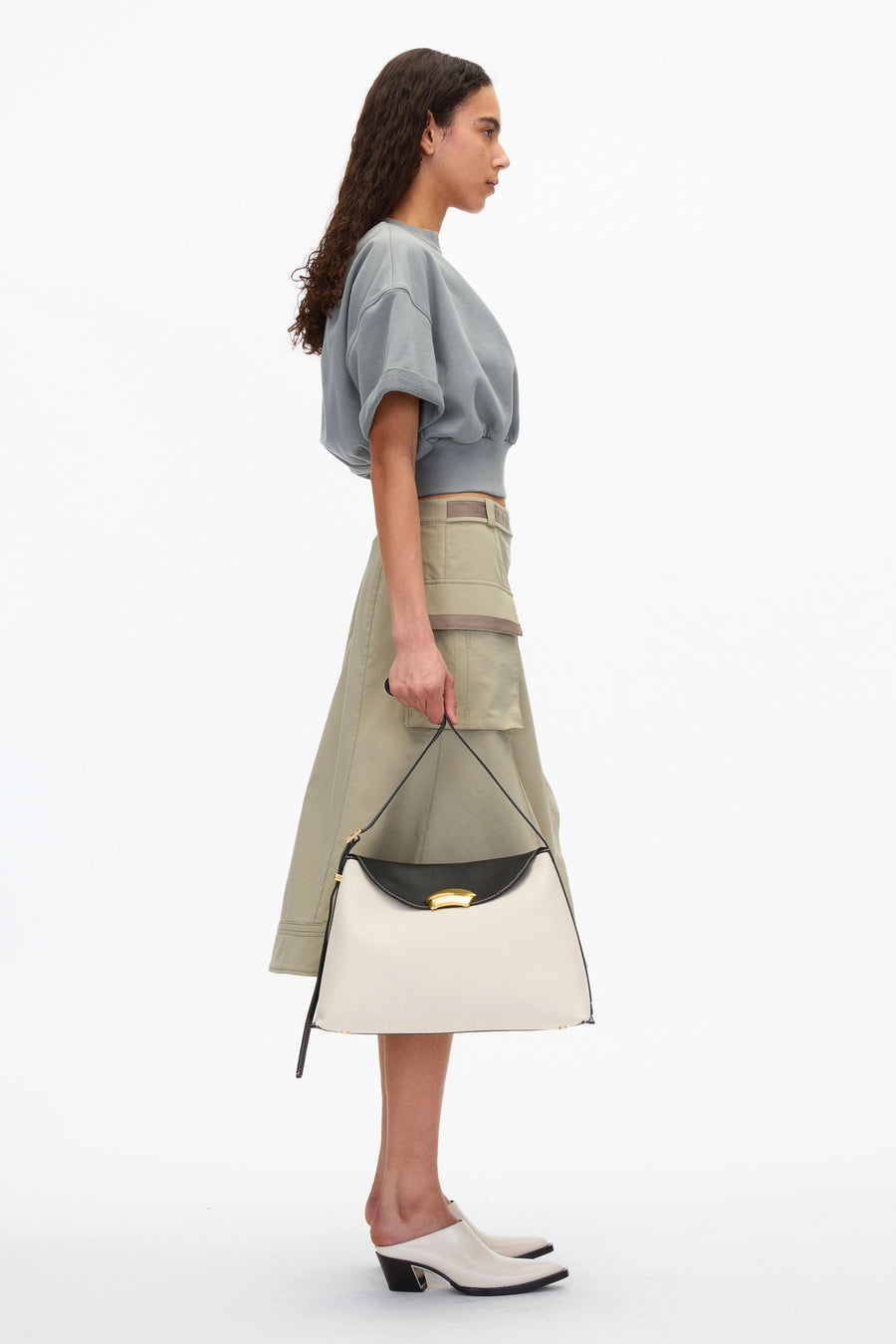 Almond Black ID Soft Shoulder Bag | Phillip Lim Stylish Bags – 3.1 ...