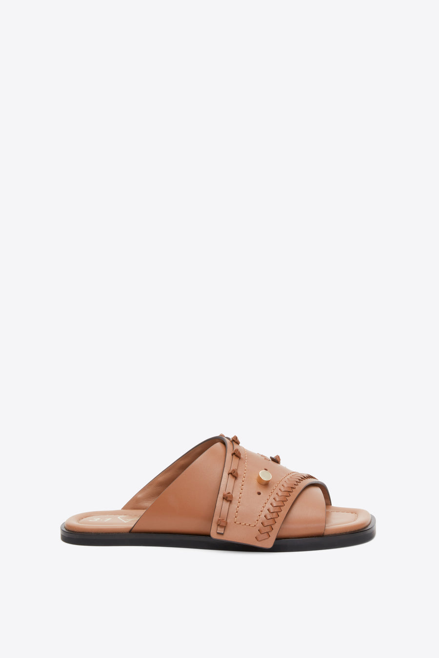 Crossover Slide Sandal with Leather Craft – 3.1 Phillip Lim