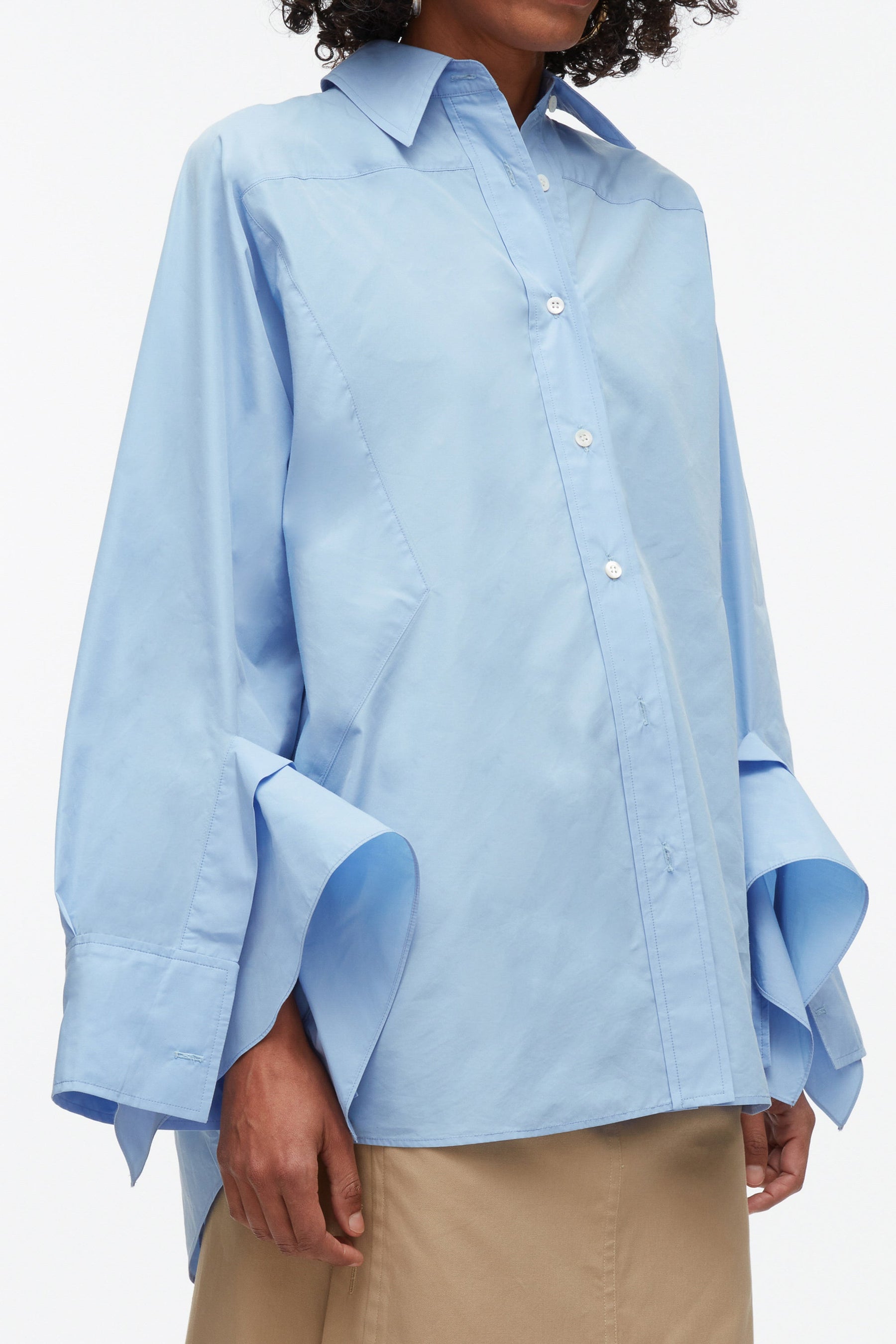 Oversize Shirt with Cascade Cuff – 3.1 Phillip Lim