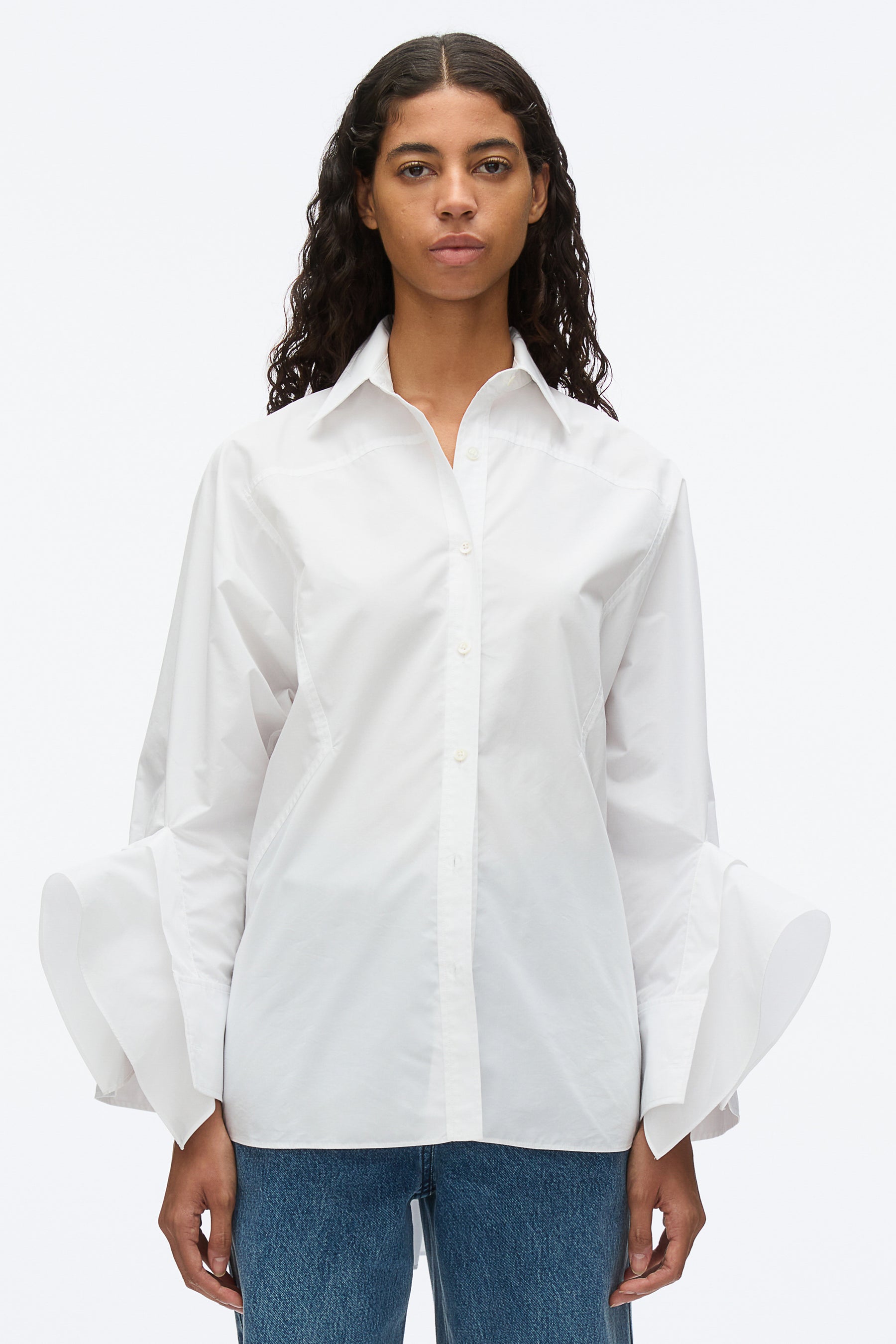 Oversize Shirt with Cascade Cuff – 3.1 Phillip Lim