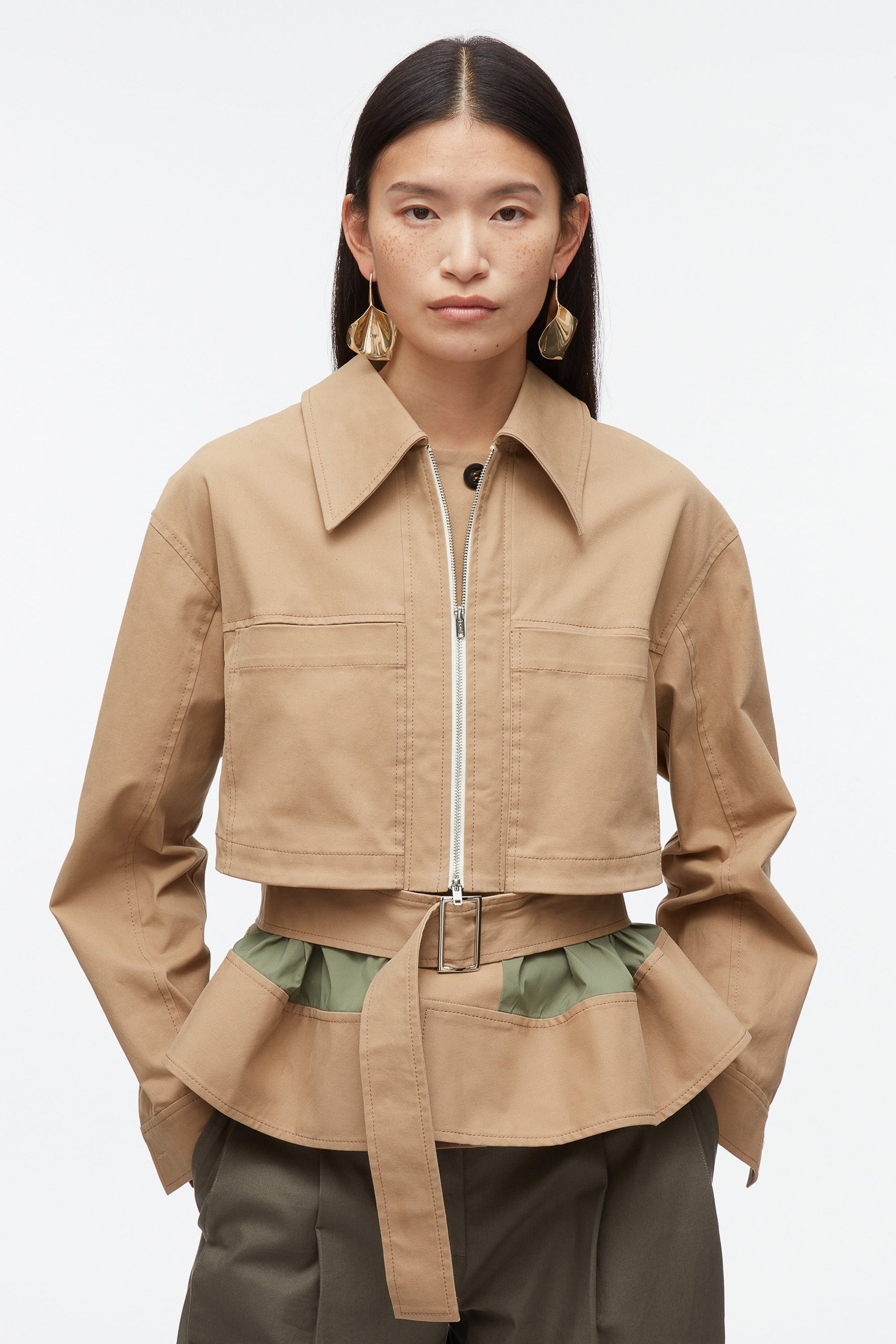 Belted Flounce Utility Jacket – 3.1 Phillip Lim